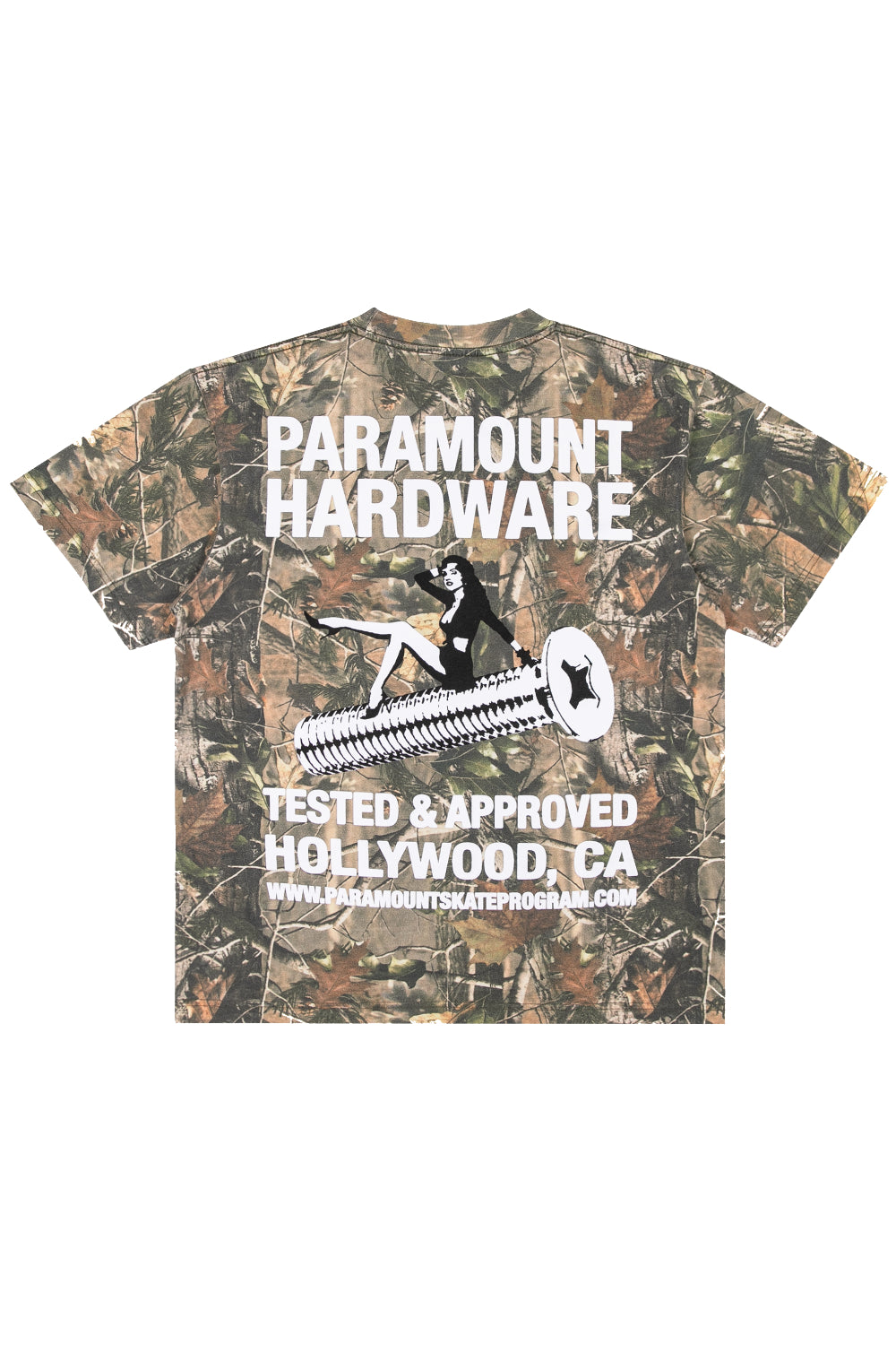 Hardware Tee - Tree Camo – Paramount Skate Program