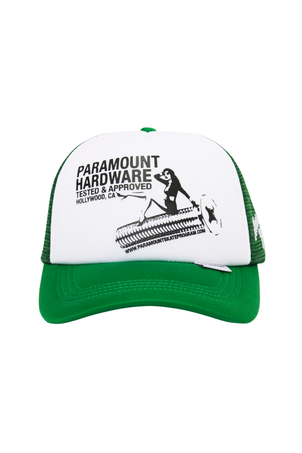 Paramount Hardware trucker cap - green – Paramount Skate Program